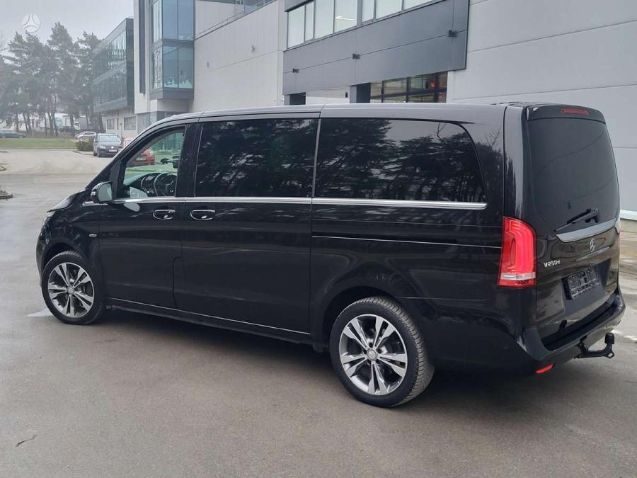 Melns Mercedes-Benz V 250 2016 Viļņa, ar dzinēja tilpumu 2.20 L un nobraukumu 354 tūkst. km par 23790 €, foto 23 vietnē AUTOMOTO.COM.LV