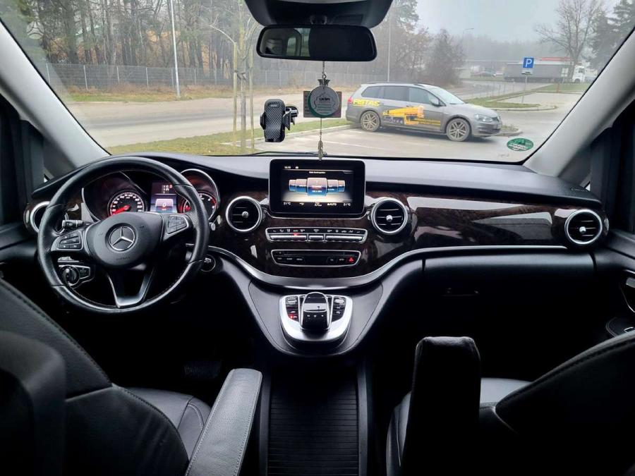 Melns Mercedes-Benz V 250 2016 Viļņa, ar dzinēja tilpumu 2.20 L un nobraukumu 354 tūkst. km par 23790 €, foto 34 vietnē AUTOMOTO.COM.LV