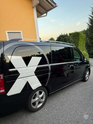 Melns Mercedes-Benz V 250 2016 Viļņa, ar dzinēja tilpumu 2.14 L un nobraukumu 250 tūkst. km par 23500 €, foto 4 vietnē AUTOMOTO.COM.LV