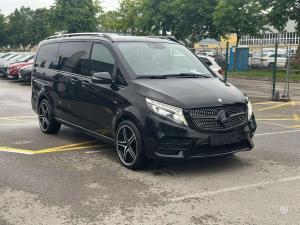 Black Mercedes-Benz V 250 2016 in Klaipeda, with an engine capacity of 2.00 L and mileage of 260 thousand km for 37000 €, photo 3 on AUTOMOTO.COM.LV