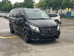 Black Mercedes-Benz V 250 2016 in Klaipeda, with an engine capacity of 2.00 L and mileage of 260 thousand km for 37000 €, photo 4 on AUTOMOTO.COM.LV