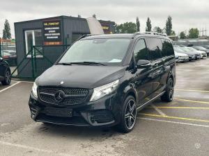 Black Mercedes-Benz V 250 2016 in Klaipeda, with an engine capacity of 2.00 L and mileage of 260 thousand km for 37000 €, photo 5 on AUTOMOTO.COM.LV