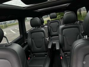 Black Mercedes-Benz V 250 2016 in Klaipeda, with an engine capacity of 2.00 L and mileage of 260 thousand km for 37000 €, photo 21 on AUTOMOTO.COM.LV