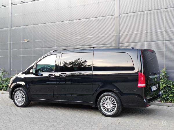 Melns Mercedes-Benz V 250 2016 Klaipėda, ar dzinēja tilpumu 2.15 L un nobraukumu 280 tūkst. km par 26950 €, foto 5 vietnē AUTOMOTO.COM.LV