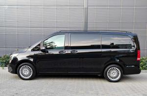 Melns Mercedes-Benz V 250 2016 Klaipėda, ar dzinēja tilpumu 2.15 L un nobraukumu 280 tūkst. km par 26950 €, foto 5 vietnē AUTOMOTO.COM.LV