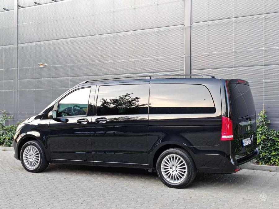 Melns Mercedes-Benz V 250 2016 Klaipėda, ar dzinēja tilpumu 2.15 L un nobraukumu 280 tūkst. km par 26950 €, foto 6 vietnē AUTOMOTO.COM.LV