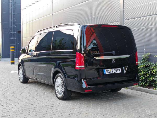 Melns Mercedes-Benz V 250 2016 Klaipėda, ar dzinēja tilpumu 2.15 L un nobraukumu 280 tūkst. km par 26950 €, foto 6 vietnē AUTOMOTO.COM.LV