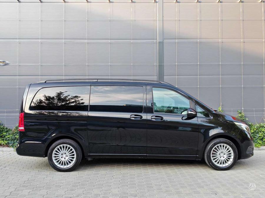 Melns Mercedes-Benz V 250 2016 Klaipėda, ar dzinēja tilpumu 2.15 L un nobraukumu 280 tūkst. km par 26950 €, foto 13 vietnē AUTOMOTO.COM.LV