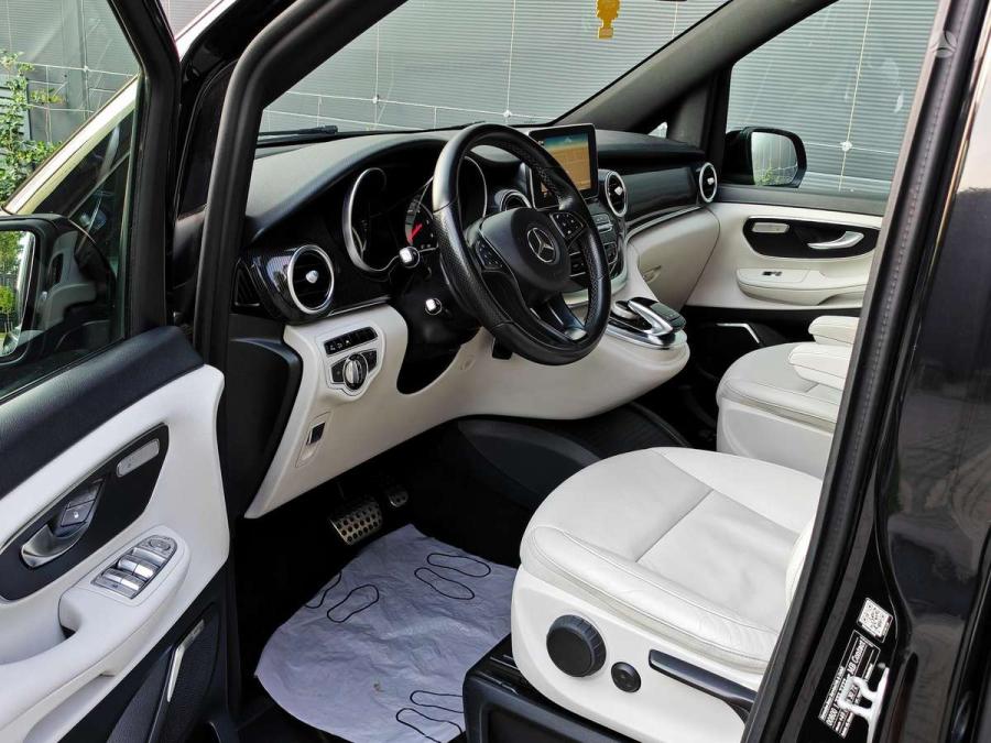 Melns Mercedes-Benz V 250 2016 Klaipėda, ar dzinēja tilpumu 2.15 L un nobraukumu 280 tūkst. km par 26950 €, foto 32 vietnē AUTOMOTO.COM.LV