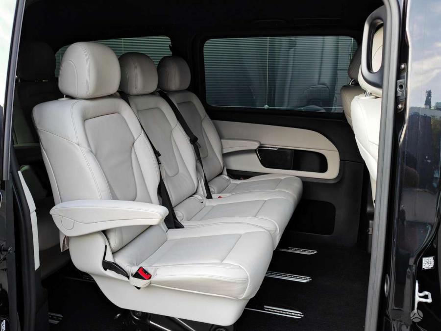 Melns Mercedes-Benz V 250 2016 Klaipėda, ar dzinēja tilpumu 2.15 L un nobraukumu 280 tūkst. km par 26950 €, foto 34 vietnē AUTOMOTO.COM.LV