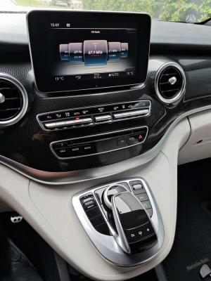 Melns Mercedes-Benz V 250 2016 Klaipėda, ar dzinēja tilpumu 2.15 L un nobraukumu 280 tūkst. km par 26950 €, foto 51 vietnē AUTOMOTO.COM.LV