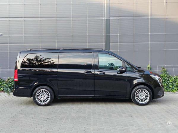 Black Mercedes-Benz V 250 2016 in Klaipeda, with an engine capacity of 2.15 L and mileage of 280 thousand km for 26900 €, photo 6 on AUTOMOTO.COM.LV