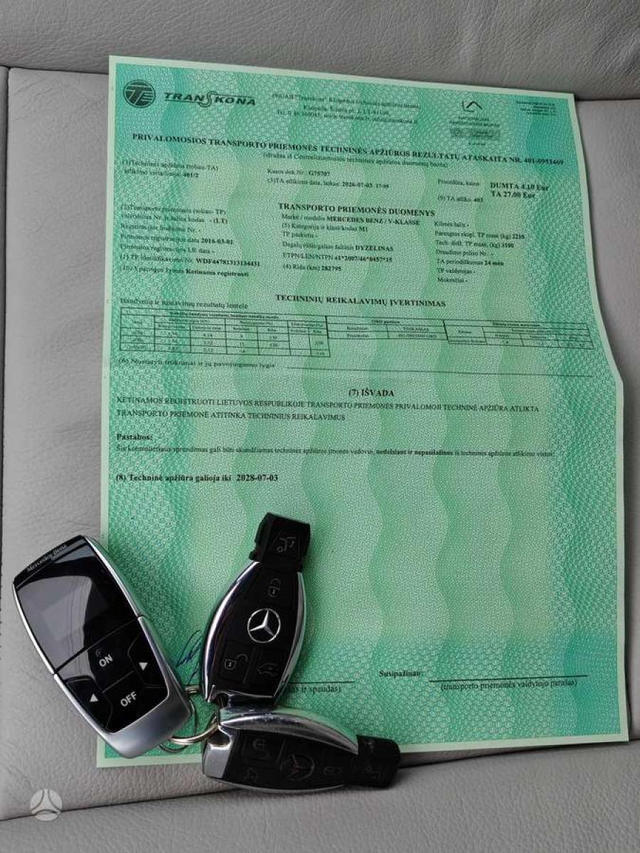 Черный Мерседес В 250 2016 в Клайпеда, объемом двигателя 2.15 л и пробегом 280 тыс. км за 26900 €, фото 54 на AUTOMOTO.COM.LV