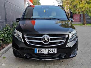 Melns Mercedes-Benz V 250 2016 Klaipėda, ar dzinēja tilpumu 2.15 L un nobraukumu 280 tūkst. km par 26500 €, foto  vietnē AUTOMOTO.COM.LV