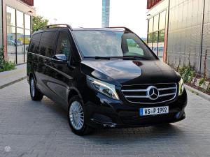 Melns Mercedes-Benz V 250 2016 Klaipėda, ar dzinēja tilpumu 2.15 L un nobraukumu 280 tūkst. km par 26500 €, foto 3 vietnē AUTOMOTO.COM.LV