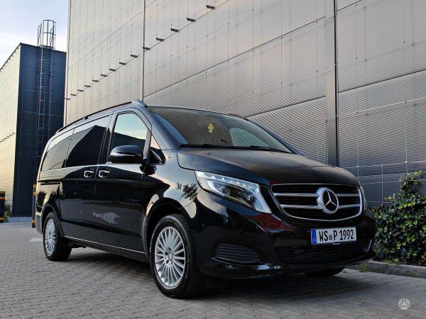 Melns Mercedes-Benz V 250 2016 Klaipėda, ar dzinēja tilpumu 2.15 L un nobraukumu 280 tūkst. km par 26500 €, foto 4 vietnē AUTOMOTO.COM.LV