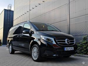 Melns Mercedes-Benz V 250 2016 Klaipėda, ar dzinēja tilpumu 2.15 L un nobraukumu 280 tūkst. km par 26500 €, foto 4 vietnē AUTOMOTO.COM.LV