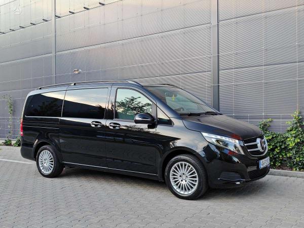 Melns Mercedes-Benz V 250 2016 Klaipėda, ar dzinēja tilpumu 2.15 L un nobraukumu 280 tūkst. km par 26500 €, foto 6 vietnē AUTOMOTO.COM.LV