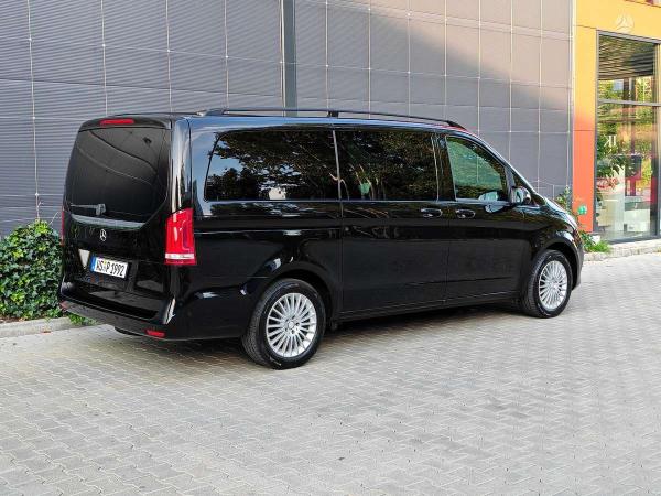 Melns Mercedes-Benz V 250 2016 Klaipėda, ar dzinēja tilpumu 2.15 L un nobraukumu 280 tūkst. km par 26500 €, foto 8 vietnē AUTOMOTO.COM.LV
