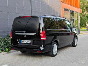 Melns Mercedes-Benz V 250 2016 Klaipėda, ar dzinēja tilpumu 2.15 L un nobraukumu 280 tūkst. km par 26500 €, foto 10 vietnē AUTOMOTO.COM.LV