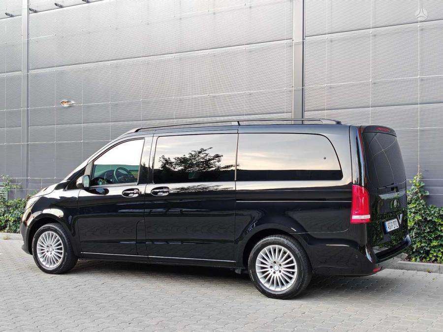 Melns Mercedes-Benz V 250 2016 Klaipėda, ar dzinēja tilpumu 2.15 L un nobraukumu 280 tūkst. km par 26500 €, foto 13 vietnē AUTOMOTO.COM.LV