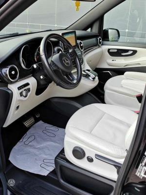 Melns Mercedes-Benz V 250 2016 Klaipėda, ar dzinēja tilpumu 2.15 L un nobraukumu 280 tūkst. km par 26500 €, foto 40 vietnē AUTOMOTO.COM.LV