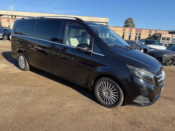 Melns Mercedes-Benz V 250 2017 Šauļi, ar dzinēja tilpumu 2.14 L un nobraukumu 400 tūkst. km par 19200 €, foto 4 vietnē AUTOMOTO.COM.LV