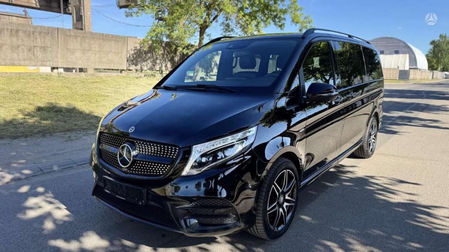 Melns Mercedes-Benz V 250 2017 Telšiai, ar dzinēja tilpumu 2.14 L un nobraukumu 167 tūkst. km par 41900 €, foto 11 vietnē AUTOMOTO.COM.LV