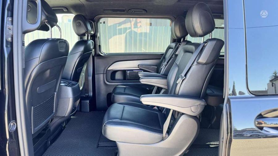 Melns Mercedes-Benz V 250 2017 Telšiai, ar dzinēja tilpumu 2.14 L un nobraukumu 167 tūkst. km par 41900 €, foto 30 vietnē AUTOMOTO.COM.LV