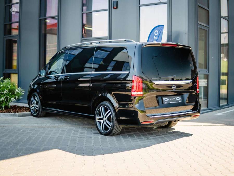 Melns Mercedes-Benz V 250 2017 Kauņa, ar dzinēja tilpumu 2.14 L un nobraukumu 183 tūkst. km par 37950 €, foto 16 vietnē AUTOMOTO.COM.LV