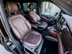 Melns Mercedes-Benz V 250 2017 Kauņa, ar dzinēja tilpumu 2.14 L un nobraukumu 183 tūkst. km par 37950 €, foto 76 vietnē AUTOMOTO.COM.LV