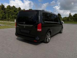 Black Mercedes-Benz V 250 2017 in Kaunas, with an engine capacity of 2.10 L and mileage of 275 thousand km for 26999 €, photo 8 on AUTOMOTO.COM.LV