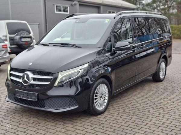 Melns Mercedes-Benz V 250 2019 Ukmergė, ar dzinēja tilpumu 1.95 L un nobraukumu 172 tūkst. km par 33350 €, foto 1 vietnē AUTOMOTO.COM.LV