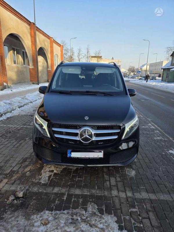 Melns Mercedes-Benz V 250 2019 Ukmergė, ar dzinēja tilpumu 1.95 L un nobraukumu 172 tūkst. km par 33250 €, foto 2 vietnē AUTOMOTO.COM.LV