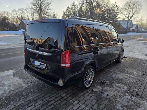 Melns Mercedes-Benz V 250 2019 Ukmergė, ar dzinēja tilpumu 1.95 L un nobraukumu 172 tūkst. km par 33250 €, foto 4 vietnē AUTOMOTO.COM.LV