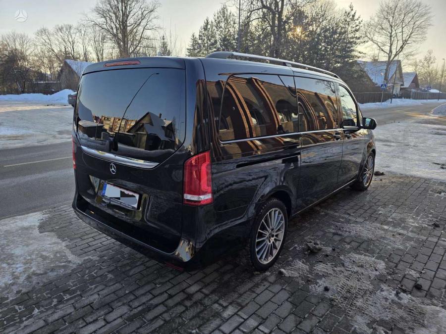 Melns Mercedes-Benz V 250 2019 Ukmergė, ar dzinēja tilpumu 1.95 L un nobraukumu 172 tūkst. km par 33250 €, foto 4 vietnē AUTOMOTO.COM.LV