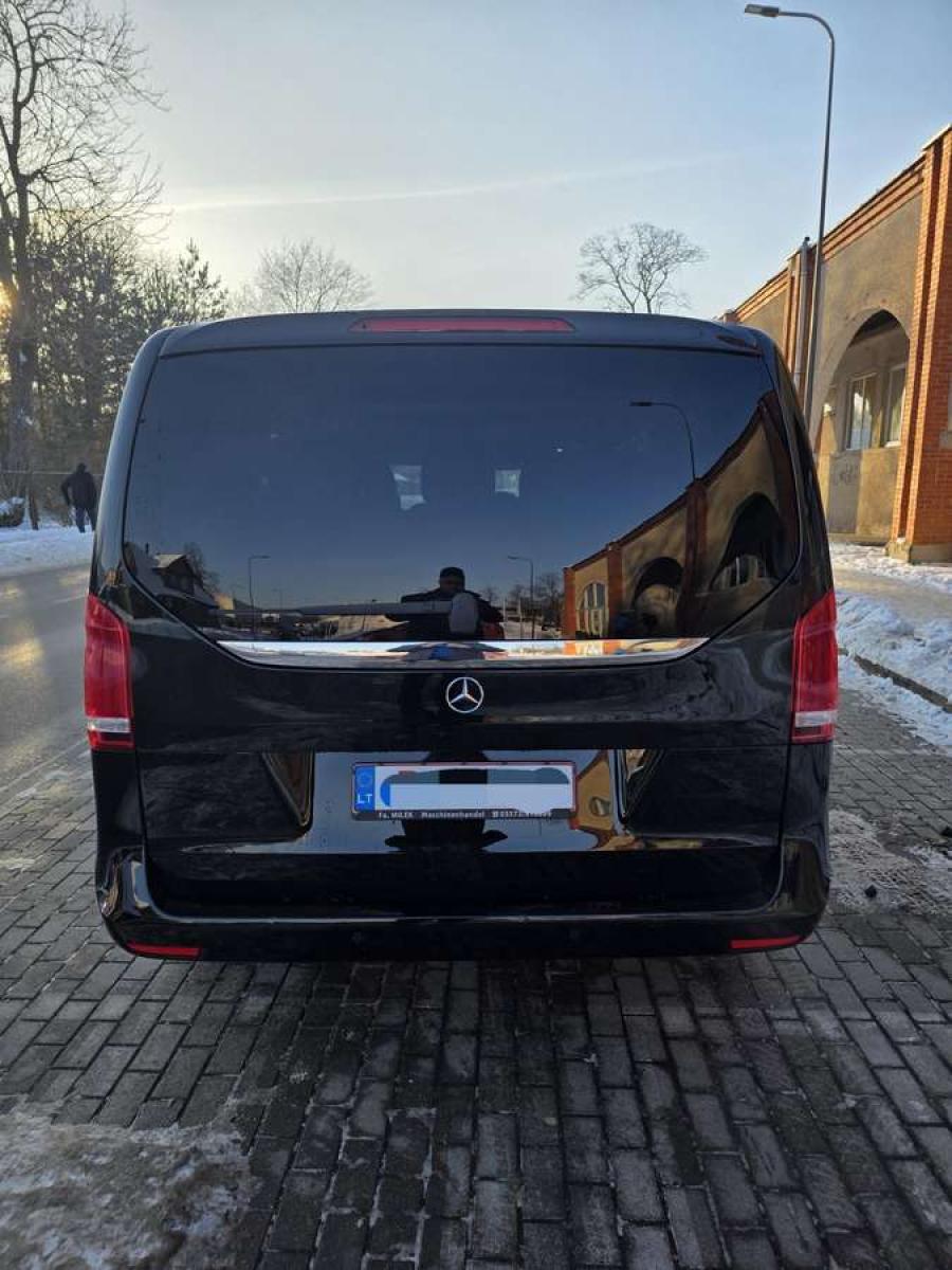 Melns Mercedes-Benz V 250 2019 Ukmergė, ar dzinēja tilpumu 1.95 L un nobraukumu 172 tūkst. km par 33250 €, foto 5 vietnē AUTOMOTO.COM.LV