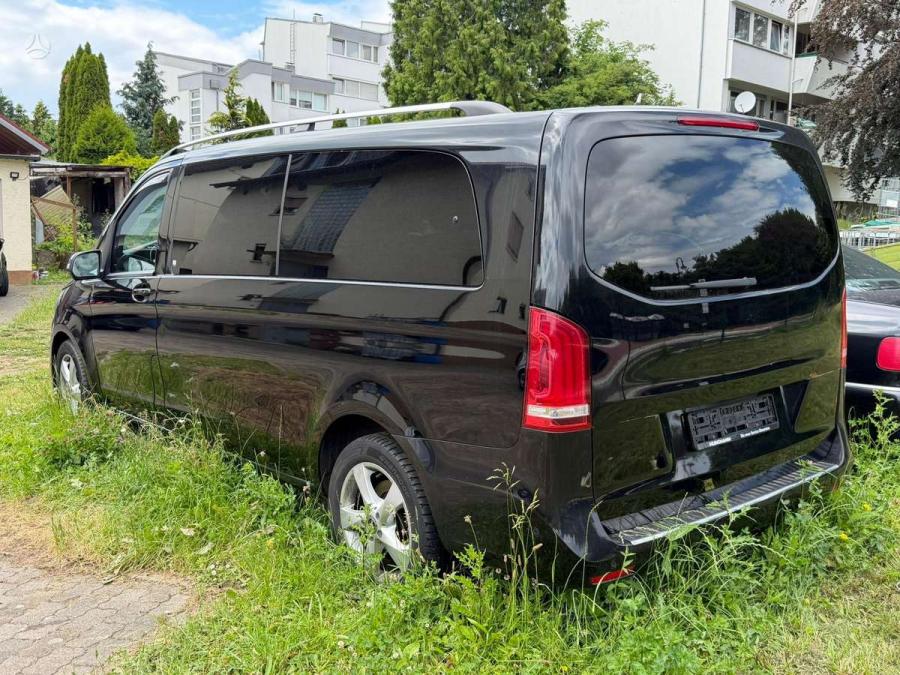 Melns Mercedes-Benz V 250 2019 Viļņa, ar dzinēja tilpumu 2.20 L un nobraukumu 450 tūkst. km par 19790 €, foto 4 vietnē AUTOMOTO.COM.LV
