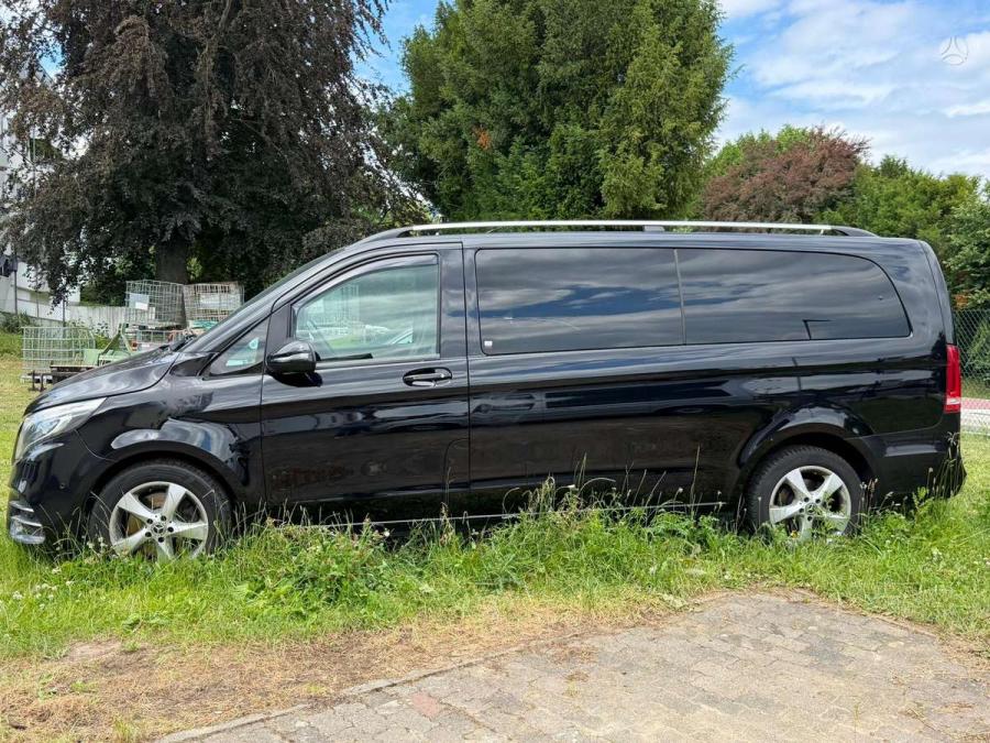 Melns Mercedes-Benz V 250 2019 Viļņa, ar dzinēja tilpumu 2.20 L un nobraukumu 450 tūkst. km par 19790 €, foto 5 vietnē AUTOMOTO.COM.LV