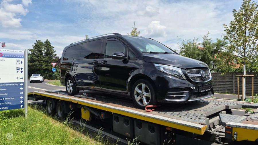 Melns Mercedes-Benz V 250 2019 Viļņa, ar dzinēja tilpumu 2.20 L un nobraukumu 450 tūkst. km par 19790 €, foto 6 vietnē AUTOMOTO.COM.LV