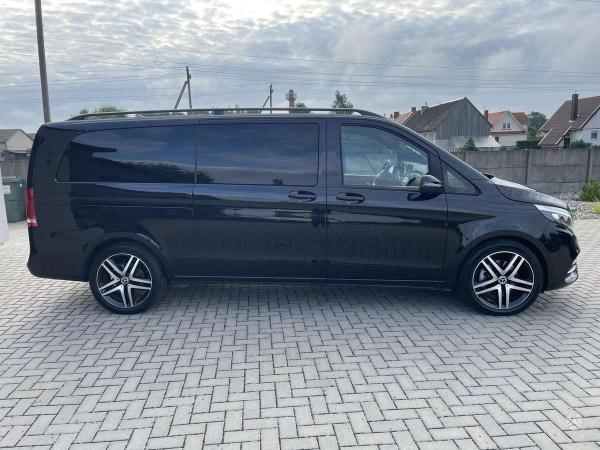 Melns Mercedes-Benz V 250 2019 Jurbarkas, ar dzinēja tilpumu 2.14 L un nobraukumu 111 tūkst. km par 31800 €, foto 5 vietnē AUTOMOTO.COM.LV