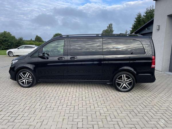 Melns Mercedes-Benz V 250 2019 Jurbarkas, ar dzinēja tilpumu 2.14 L un nobraukumu 111 tūkst. km par 31800 €, foto 9 vietnē AUTOMOTO.COM.LV