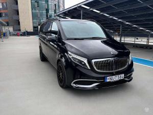 Black Mercedes-Benz V 250 2019 in Vilnius, with an engine capacity of 2.14 L and mileage of 290 thousand km for 30000 €, photo  on AUTOMOTO.COM.LV