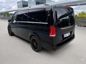 Black Mercedes-Benz V 250 2019 in Vilnius, with an engine capacity of 2.14 L and mileage of 290 thousand km for 30000 €, photo 4 on AUTOMOTO.COM.LV