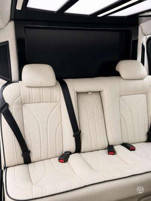 Black Mercedes-Benz V 250 2019 in Vilnius, with an engine capacity of 2.14 L and mileage of 290 thousand km for 30000 €, photo 10 on AUTOMOTO.COM.LV