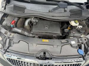 Black Mercedes-Benz V 250 2019 in Vilnius, with an engine capacity of 2.14 L and mileage of 290 thousand km for 30000 €, photo 13 on AUTOMOTO.COM.LV