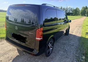 Black Mercedes-Benz V 250 2019 in Vilnius, with an engine capacity of 1.95 L and mileage of 260 thousand km for 25700 €, photo 12 on AUTOMOTO.COM.LV
