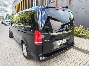 Black Mercedes-Benz V 250 2019 in Taurage, with an engine capacity of 2.00 L and mileage of 350 thousand km for 25400 €, photo 5 on AUTOMOTO.COM.LV