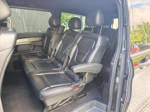 Black Mercedes-Benz V 250 2019 in Taurage, with an engine capacity of 2.00 L and mileage of 350 thousand km for 25400 €, photo 23 on AUTOMOTO.COM.LV