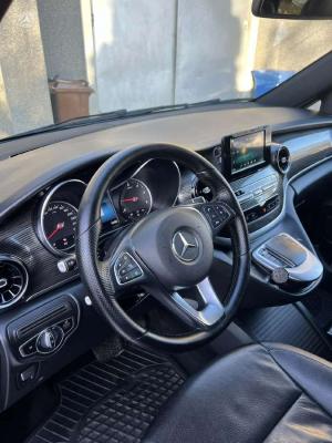 Melns Mercedes-Benz V 250 2021 Šauļi, ar dzinēja tilpumu 2.00 L un nobraukumu 450 tūkst. km par 24500 €, foto 14 vietnē AUTOMOTO.COM.LV